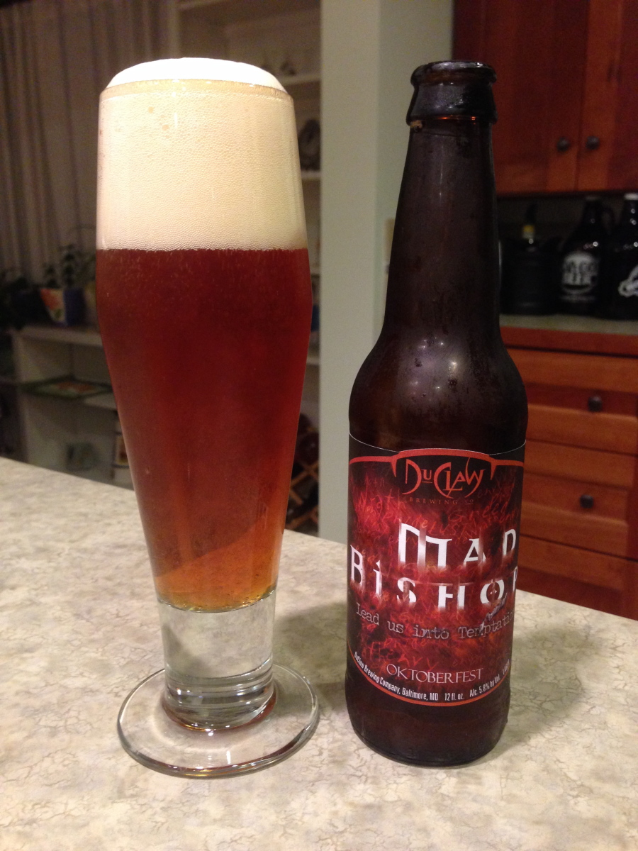 DuClaw Mad Bishop | Beer Of The Day | Beer Infinity