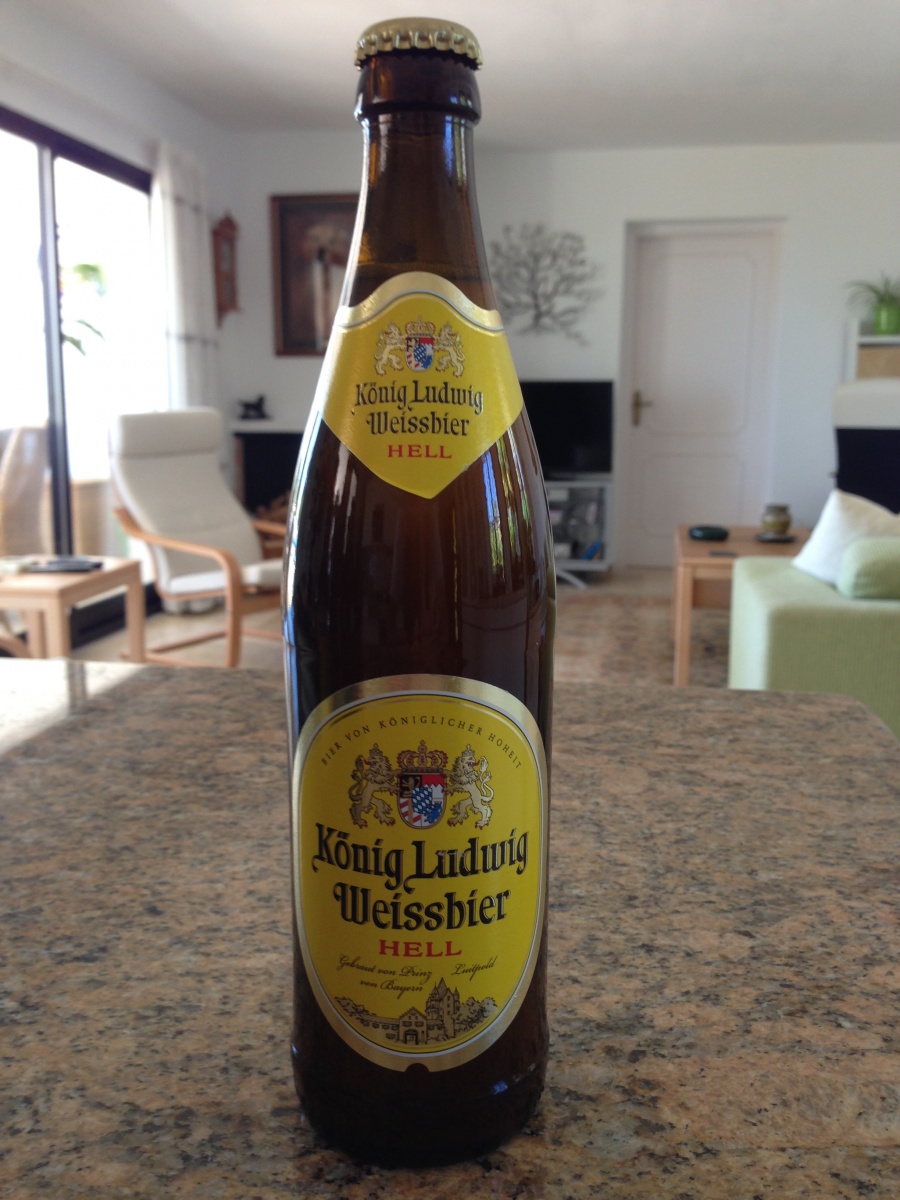 Konig Ludwig Weissbier Hell | Beer Infinity