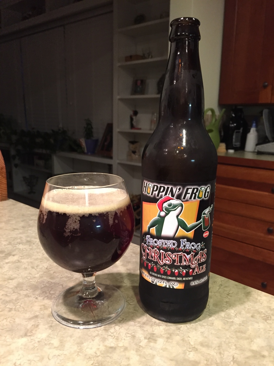 Frosted Frog Christmas Ale | Beer Of The Day | Beer Infinity