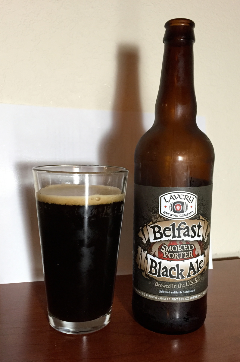 Lavery Belfast Black Smoked Porter | Beer Of The Day | Beer Infinity