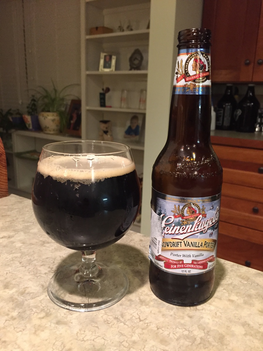 Leinenkugel Snowdrift Vanilla Porter | Beer Of The Day | Beer Infinity